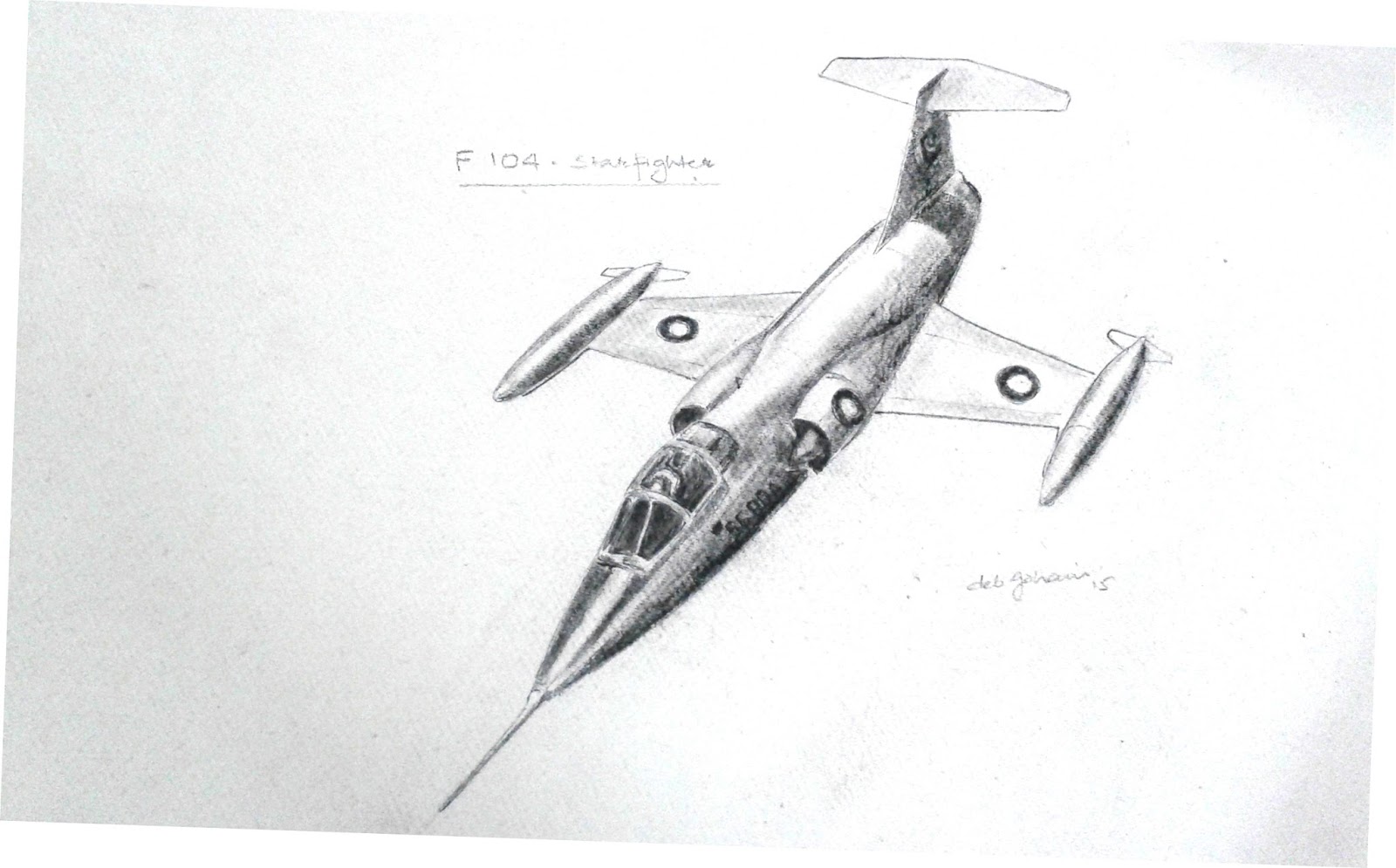 My paintings: My pencil sketches of aircraft