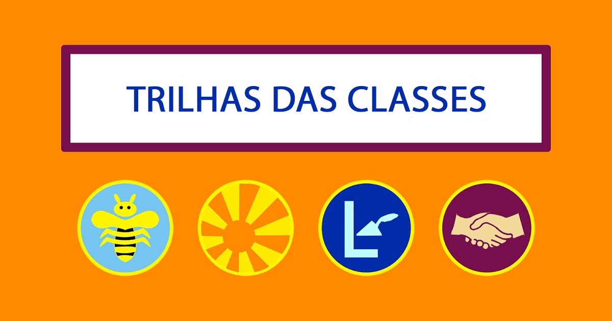 AS TRILHAS - Cartões de Classes dos Aventureiros