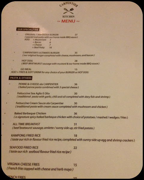 Carpentier Kitchen, Surabaya - Food, Travel and Lifestyle Blog