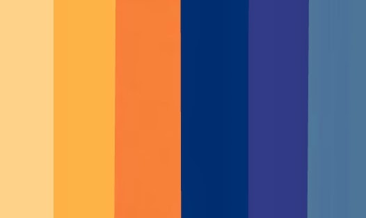 Eudes Arts - Desing de Eventos: Azul e Laranja