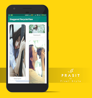 Tutorial Membuat Staggered Grid dengan RecyclerView | Android Studio