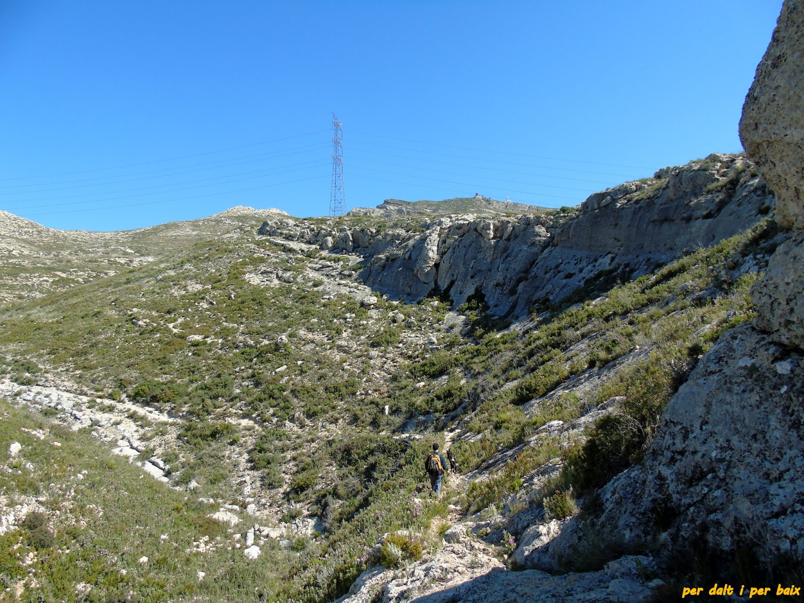 Pico del Ave (952 m.) desde Dos Aguas ~ Per Dalt i Per Baix