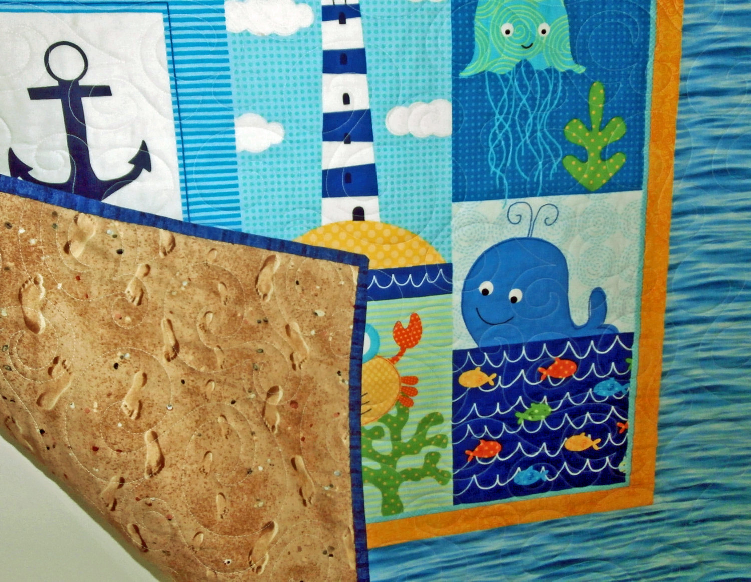 123 Lets Sew!: Easy Baby Quilt From a Pre-Printed Panel