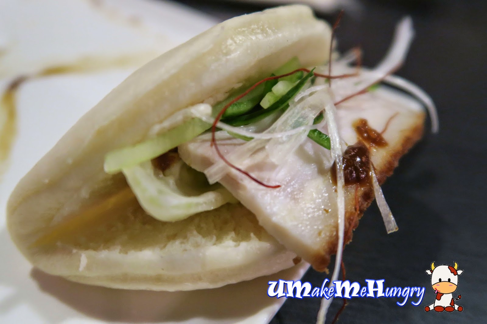 Close up on food item