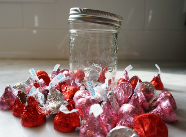 Valentine's Give A Kiss, Get A Kiss Jar