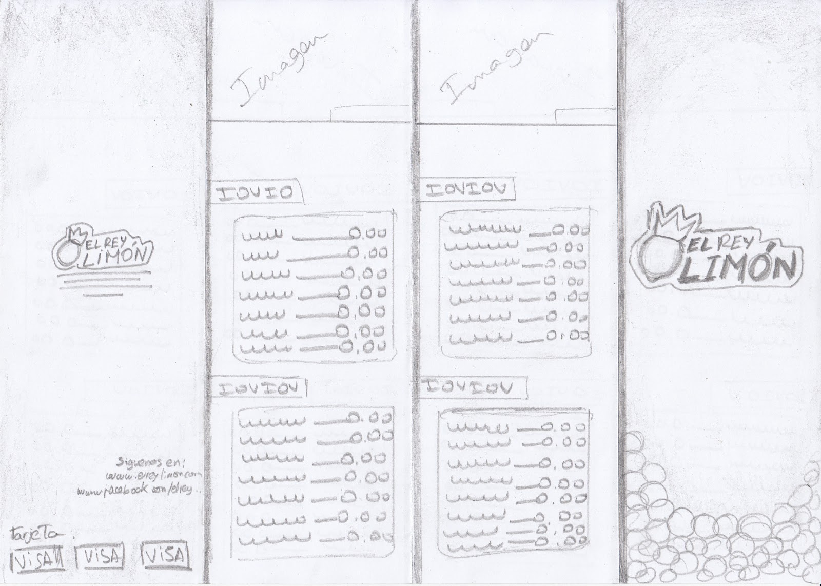 Proyecto Ilustrador - Luis Ramos: Bocetos Tira y Retira