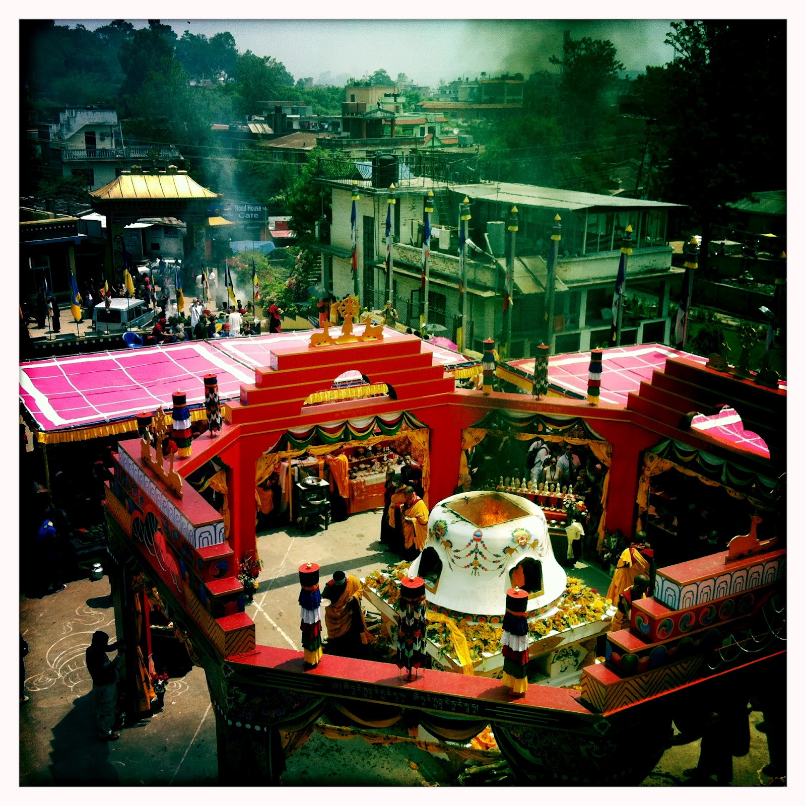 The Cremation of Kyabje Tenga Rinpoche at Benchen Monastery, Nepal ...