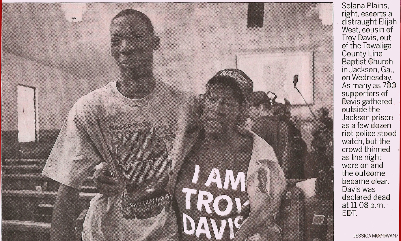The Blue Elephant: A Vigil for Troy Davis
