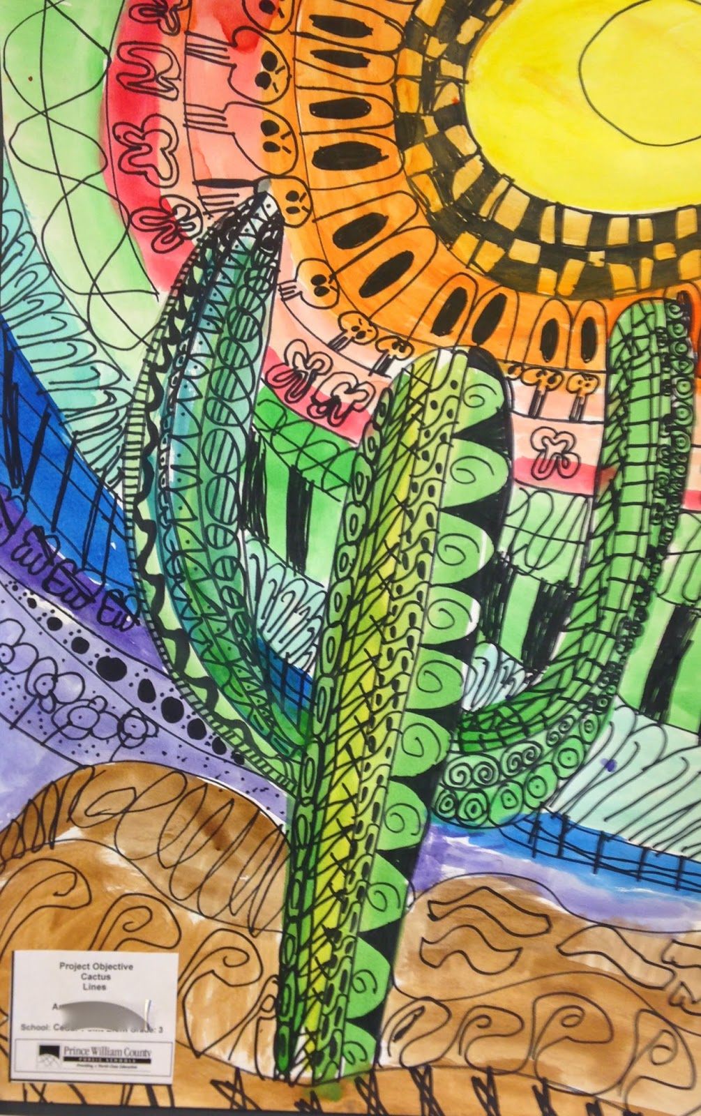 Art Room Blog: Cedar Point - Prince William County All County Art Show-2015