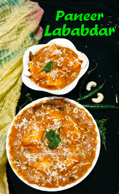 Vasusvegkitchen: Paneer lababdar, How to prepare restaurant style ...