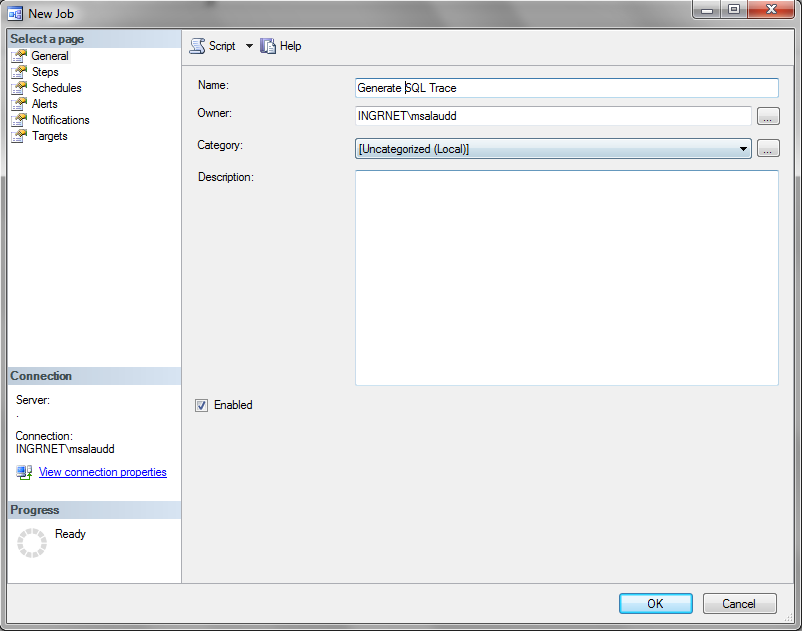 MyView24By7: Automating SQL Trace