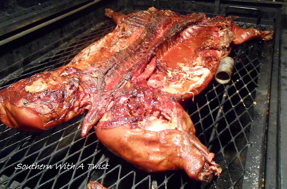 Southern With A Twist: Southern Pulled Pork Bar-B-Que & Rice and Hash