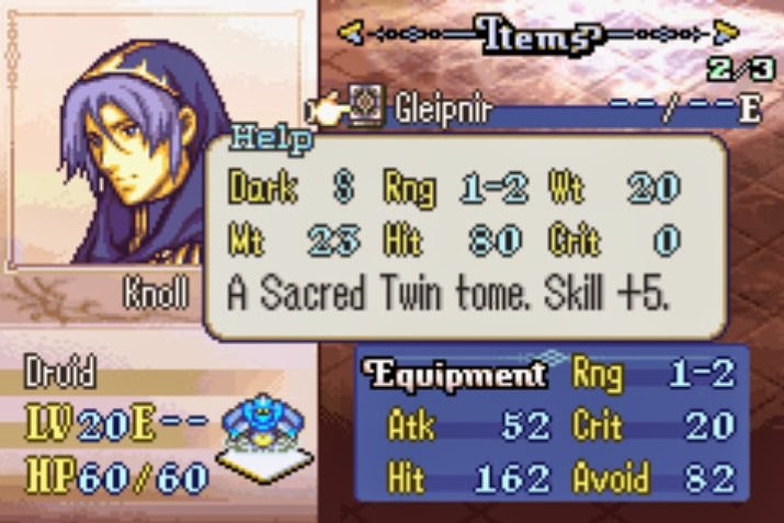 Fire Emblem Nightmare: Fire Emblem The Sacred Stones