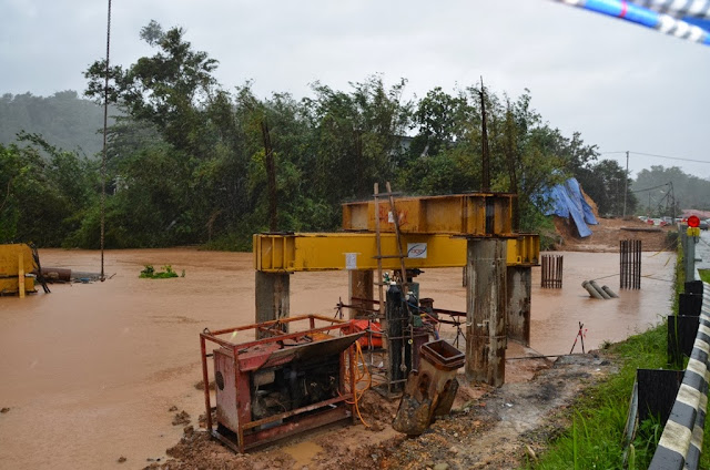 Construction of a new bridge at Dambai, Penampang, Sabah: A BIGGER ...