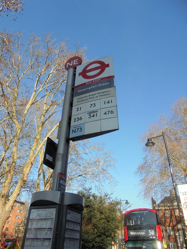 London buses one bus at a time: the return: The NUMBER 21 Route