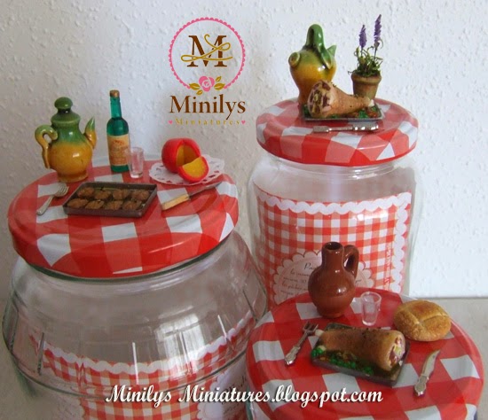 Minilys Miniatures: Truco Fimo: mini asado jugoso