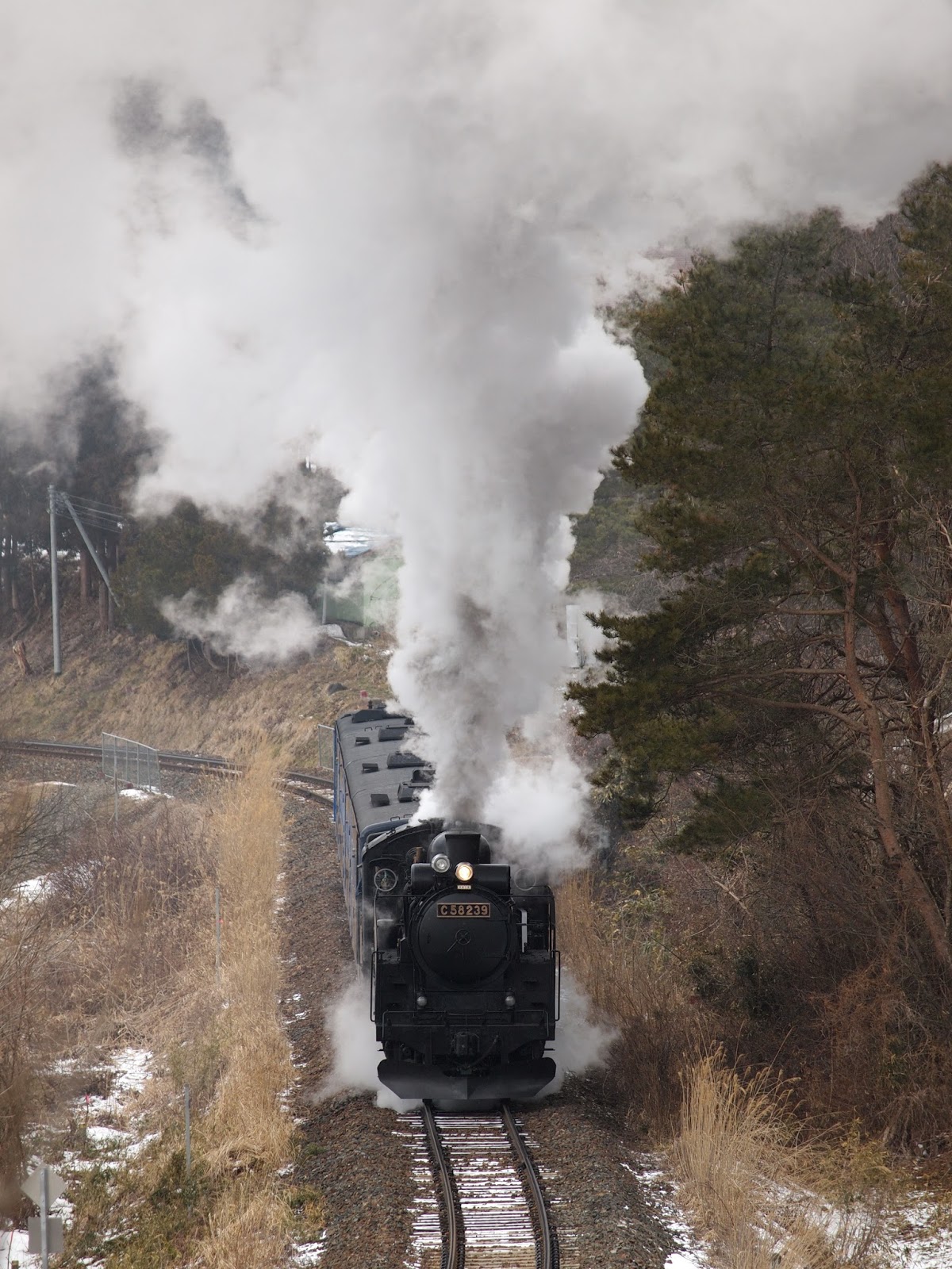 煙を求めて三千里 Seeking the Steam in the World: 釜石線の復活C58 239 （1）