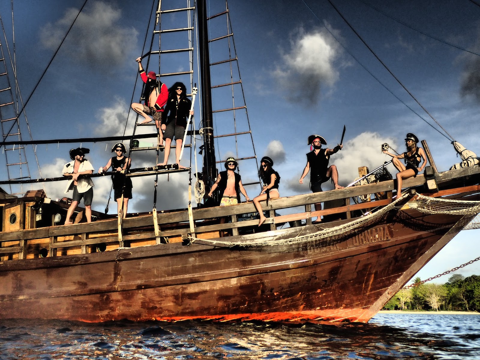 Sunnys Pirate Boat - Private Surf and Scuba Charters of Bali and Gili ...