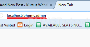 Cara Membuat Database dengan XAMPP ~ Belajar WEB dan Jaringan