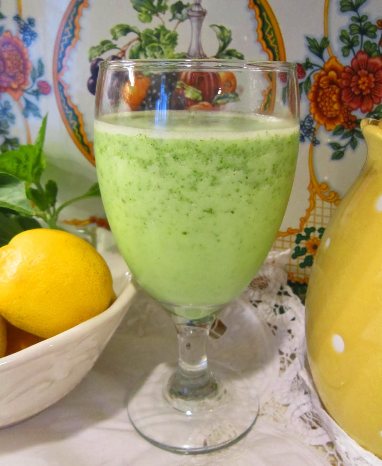 The Italian Next Door: Sweet Basil Smoothie
