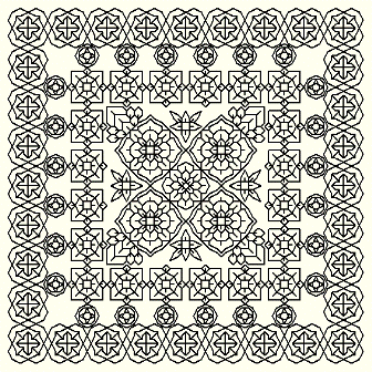 Brain Clutter: Blackwork pattern: Misc blackwork examples #24