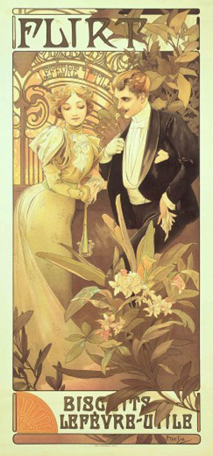 COUPLES ET DUOS: Couples et duos chez Alphonse Mucha