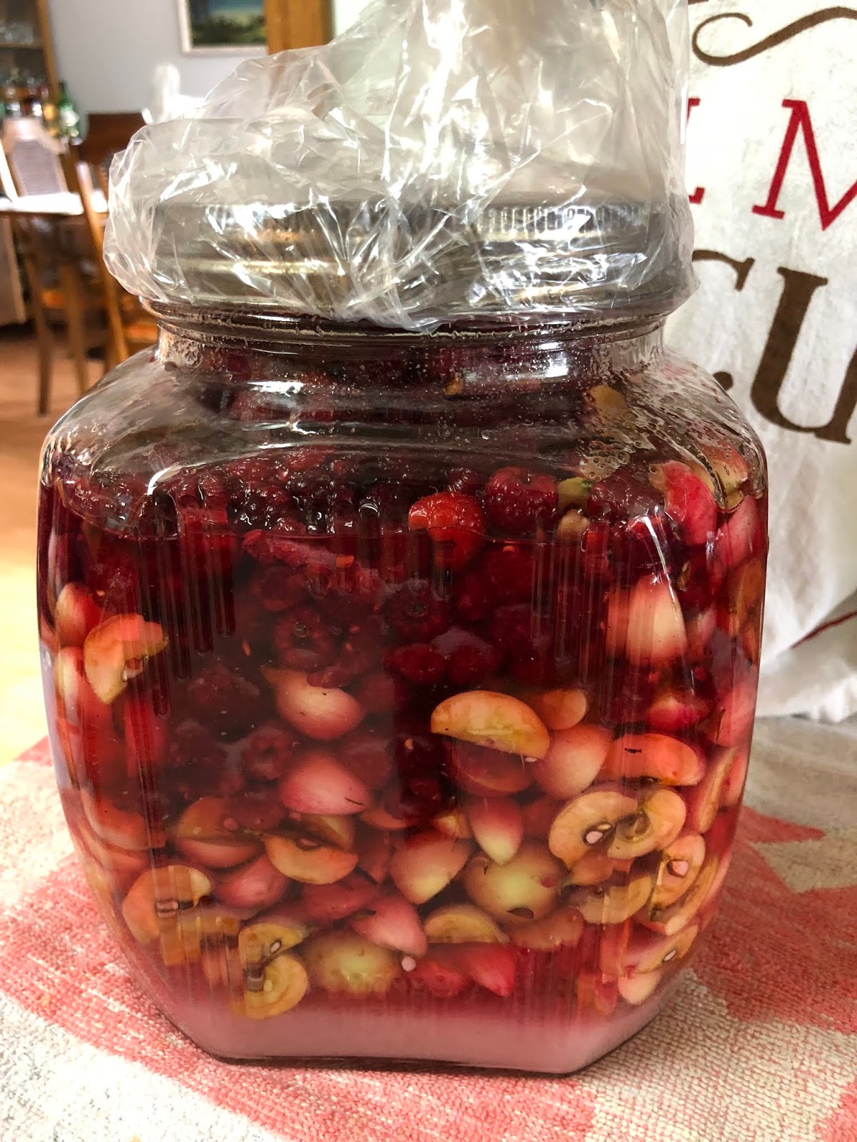 Chef Dez on Cooking and Life: How To Make Crabapple Raspberry Liqueur ...