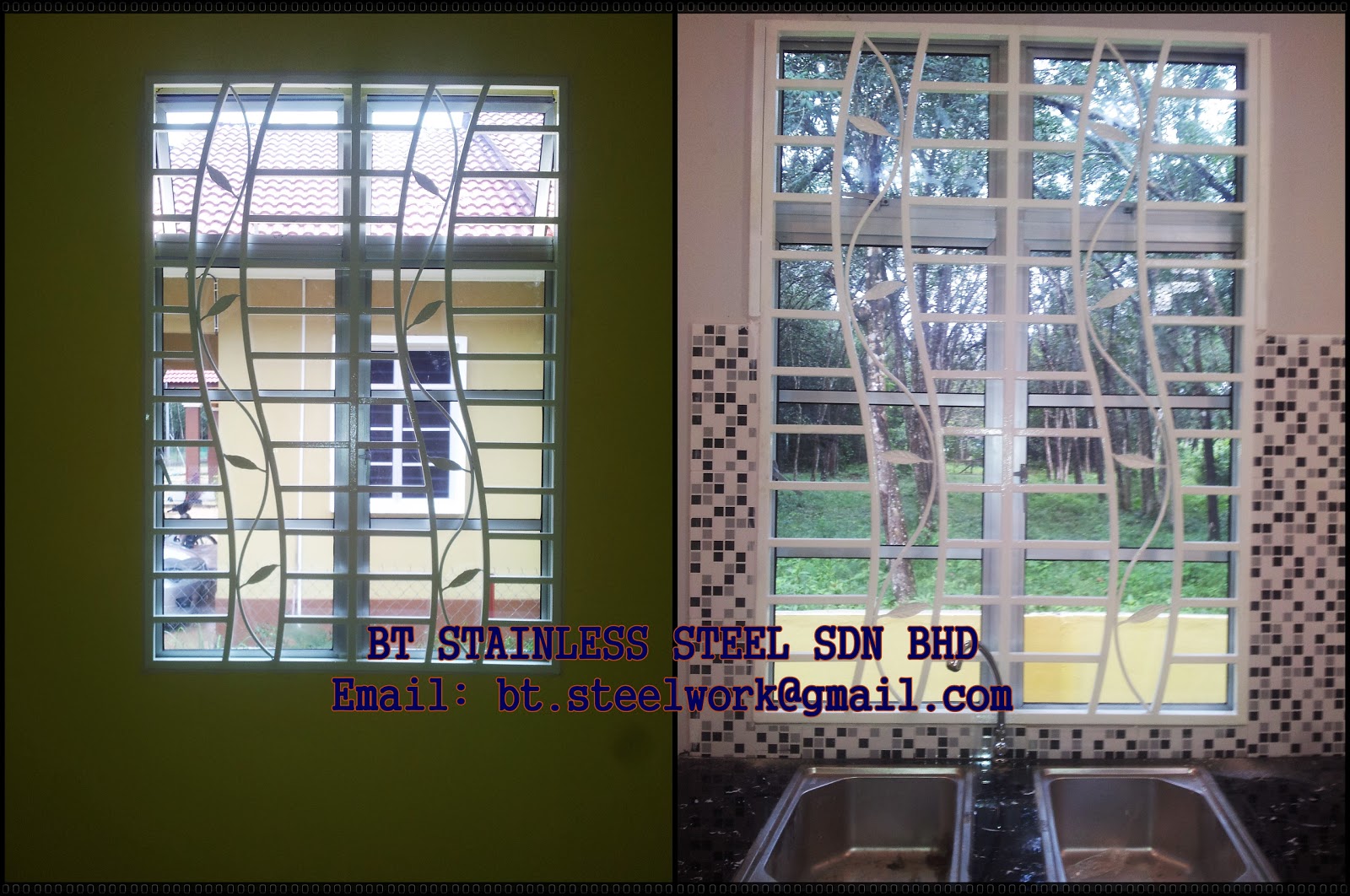 BT STAINLESS STEEL SDN BHD: BT STEEL WORK: CONTOH - CONTOH GRILL ...