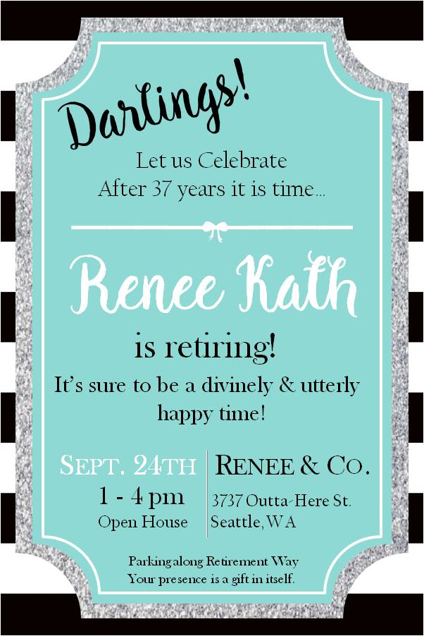 Breakfast at Tiffany's Retirement Party | AK Party Studio