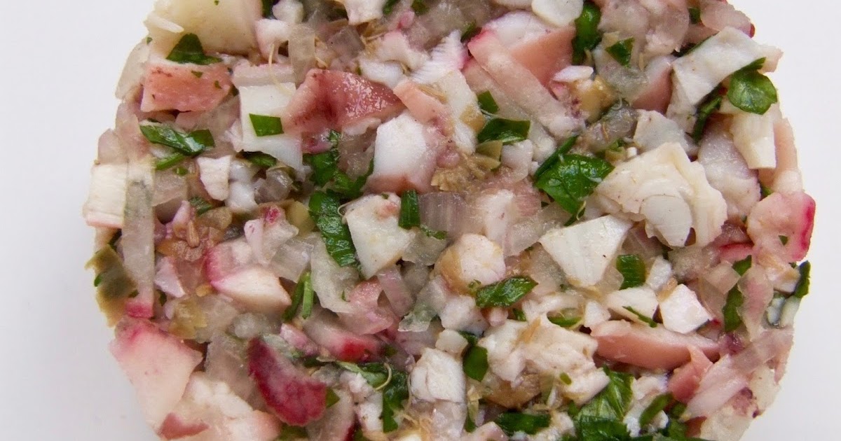 octopus tartare / tártaro de polvo, caught in a trap