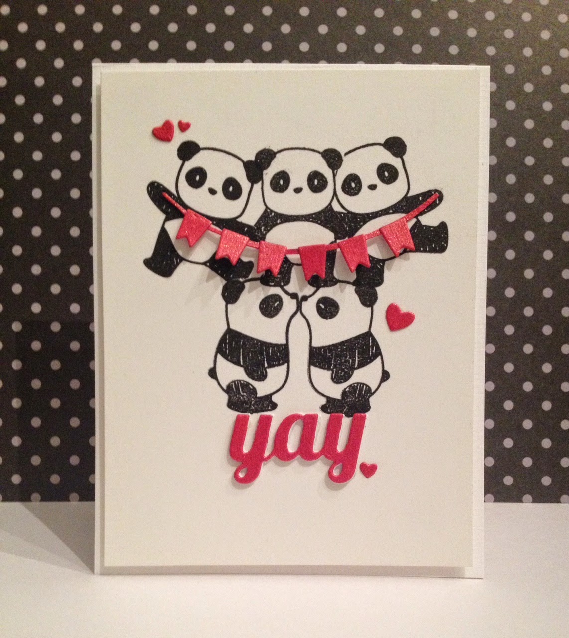 Created by Lorraine: pandamonium