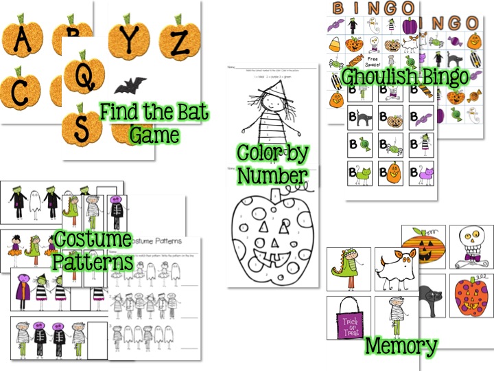 Pumpkins, Ghosts, & Ghouls Fun Pack & More Spooktacular Savings ...