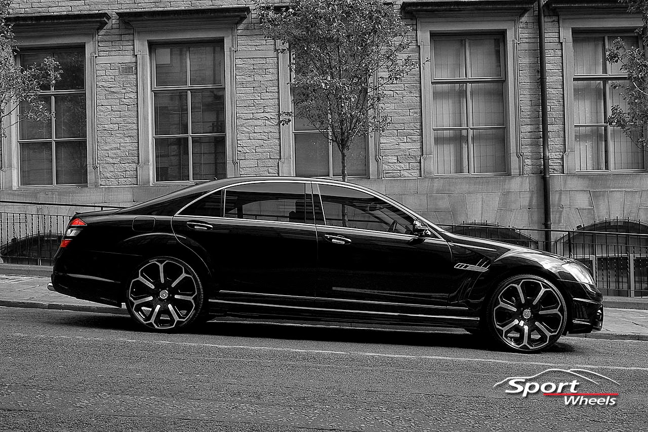 Mercedes-Benz S-Class W221 on R22 Wheels | BENZTUNING