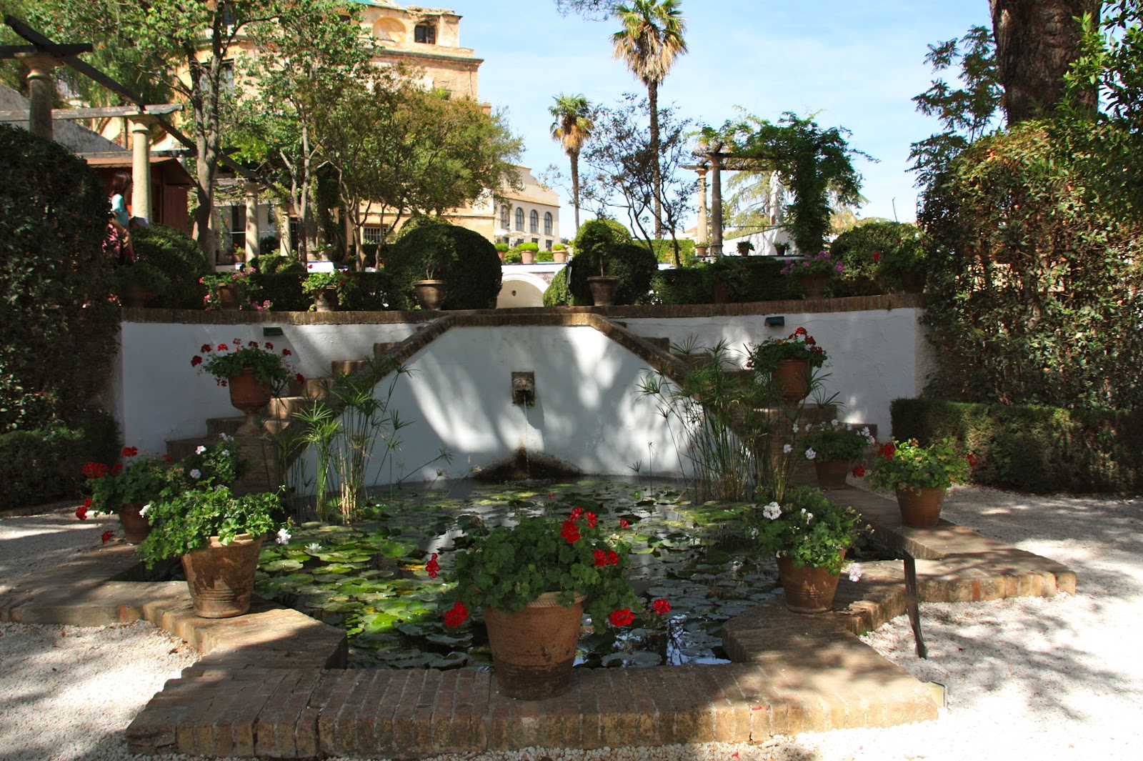 El muro vegetal: JARDÍN DE LA CASA DEL REY MORO, RONDA