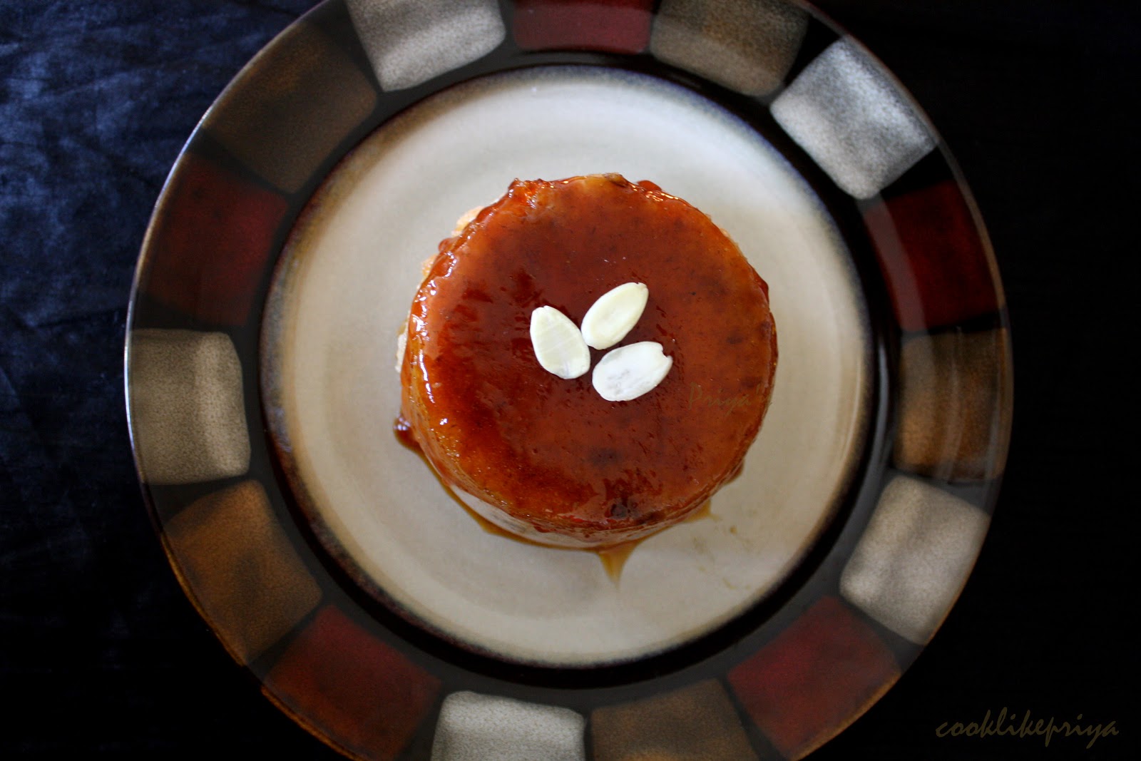 Cook like Priya: Eggless Caramel Bread Pudding | Bread Dessert Recipe ...