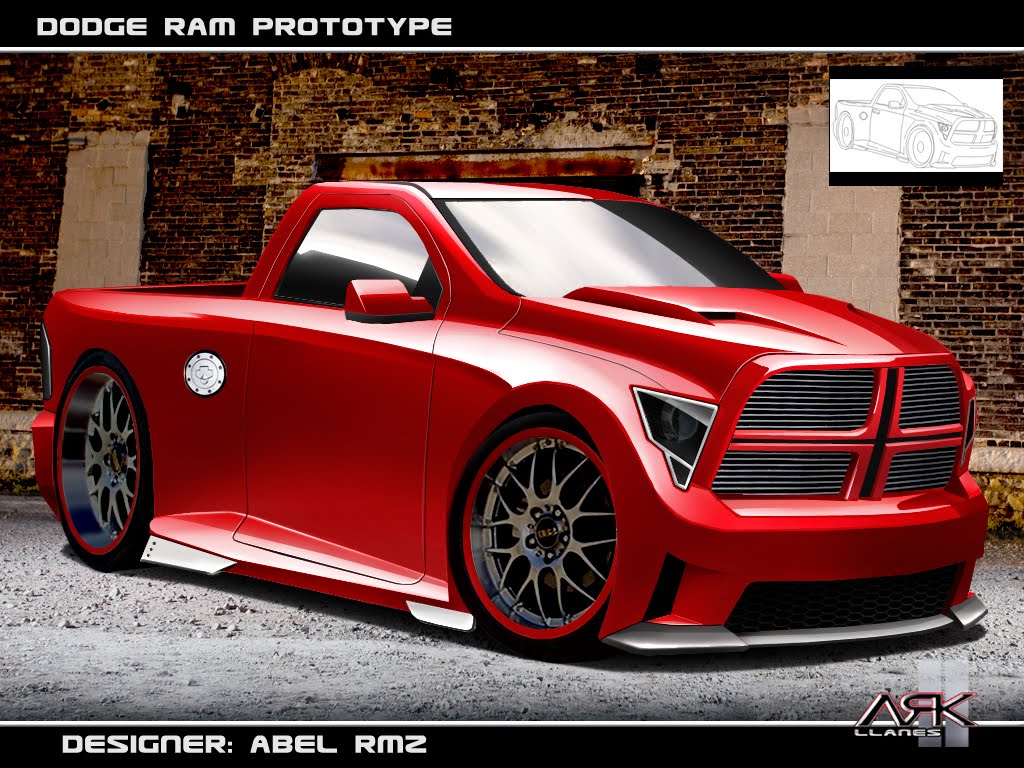 Virtual Tuning Design by ARK-Llanes: Dodge Ram Prototype