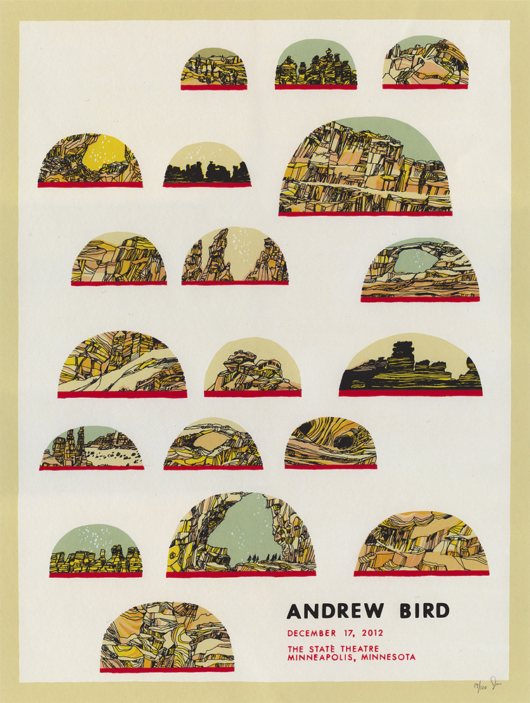 INSIDE THE ROCK POSTER FRAME BLOG: Black Keys, Andrew Bird and more new ...