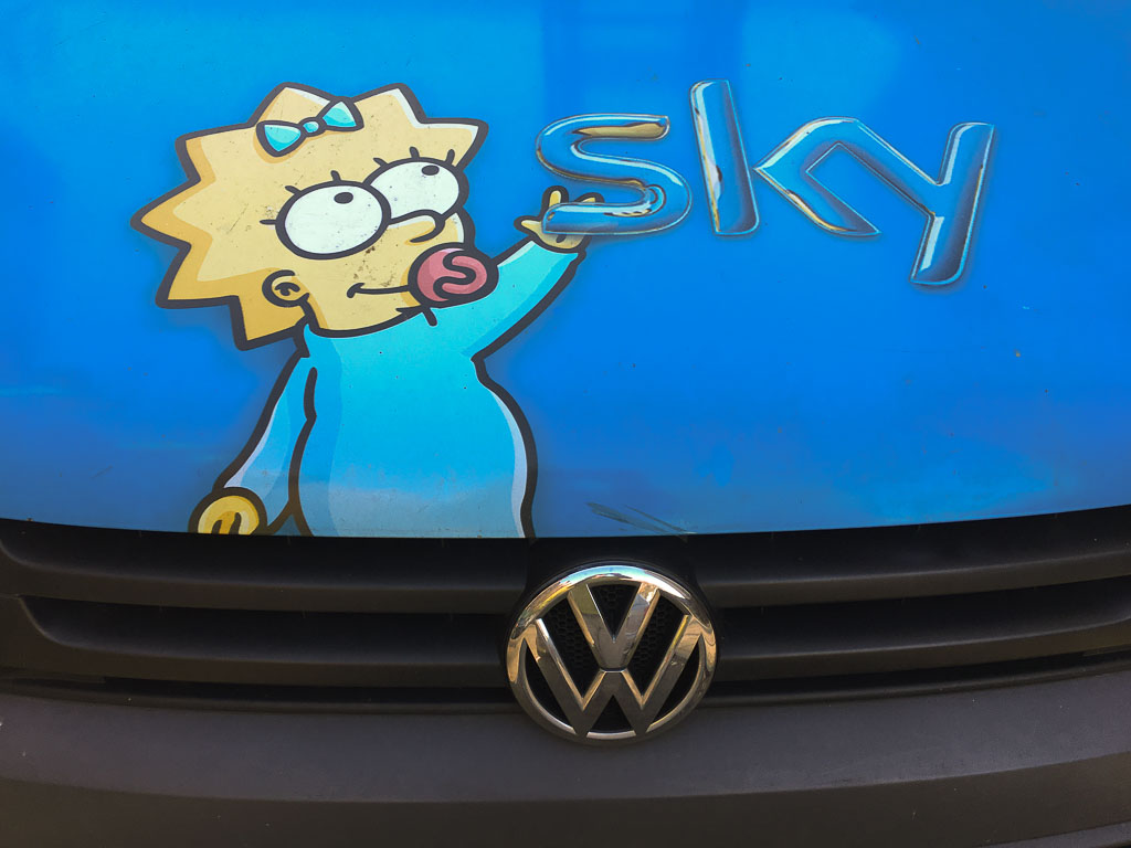 Shadows & Light: The Simpsons Van