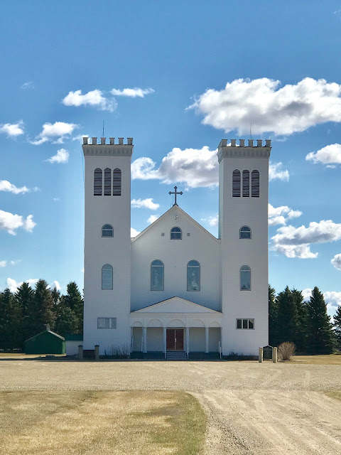 The view from here: St. Peter’s Parish, Muenster, Saskatchewan
