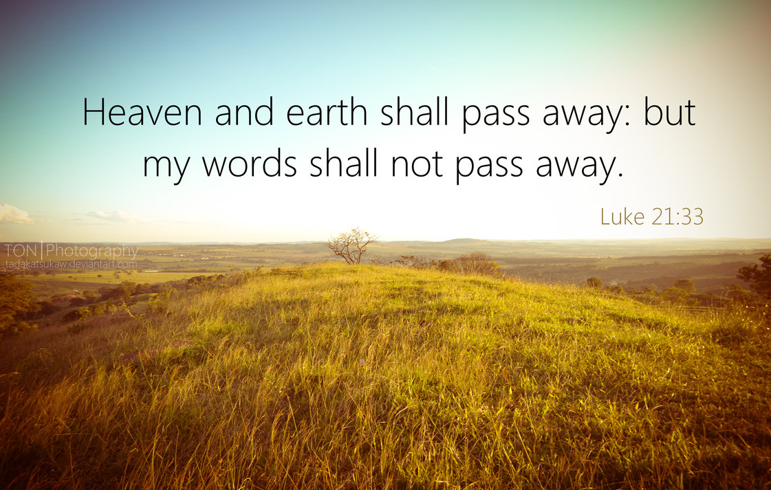 His love and His Word endure Forever {Luke 21} - Women in the Word