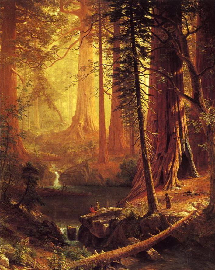 19th century American Paintings: Albert Bierstadt, ctd
