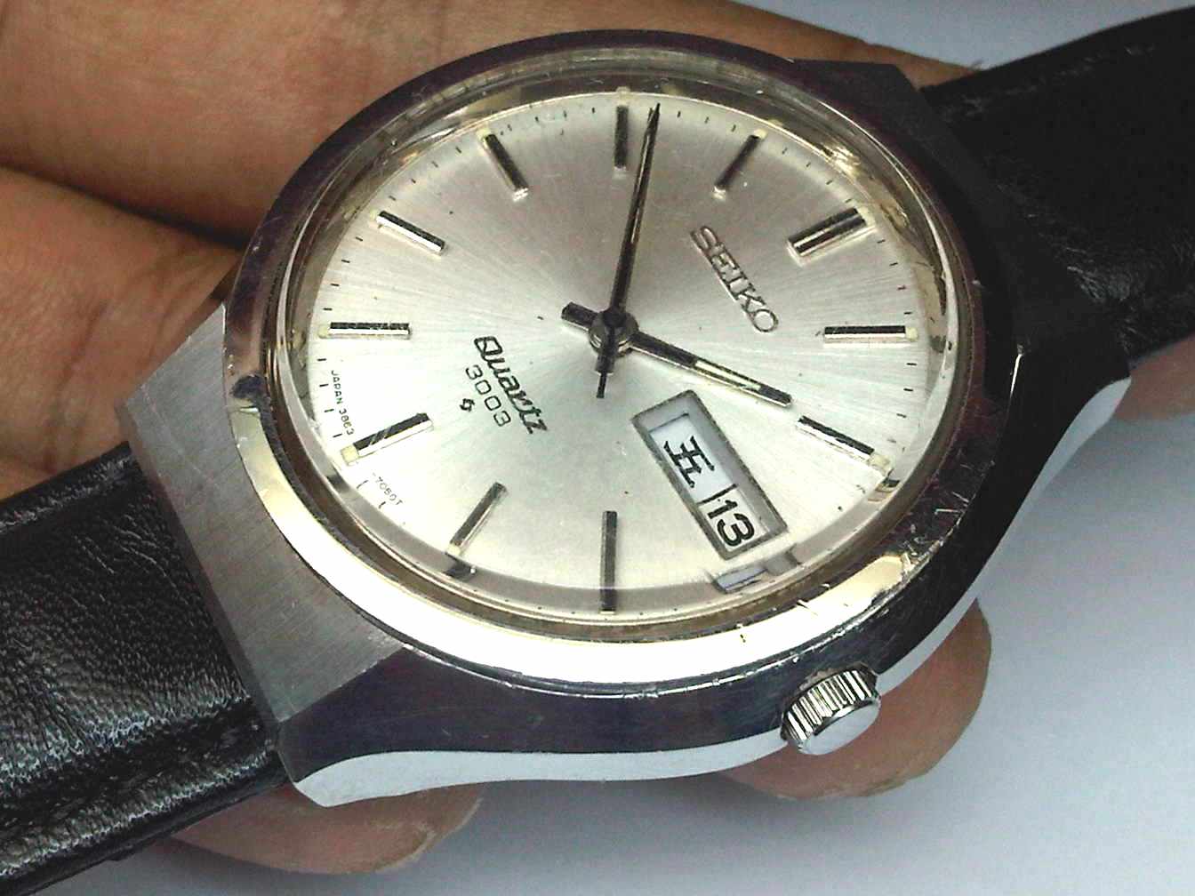 Arloji doeloe: VINTAGE SEIKO 3003 Quartz ca.1974's