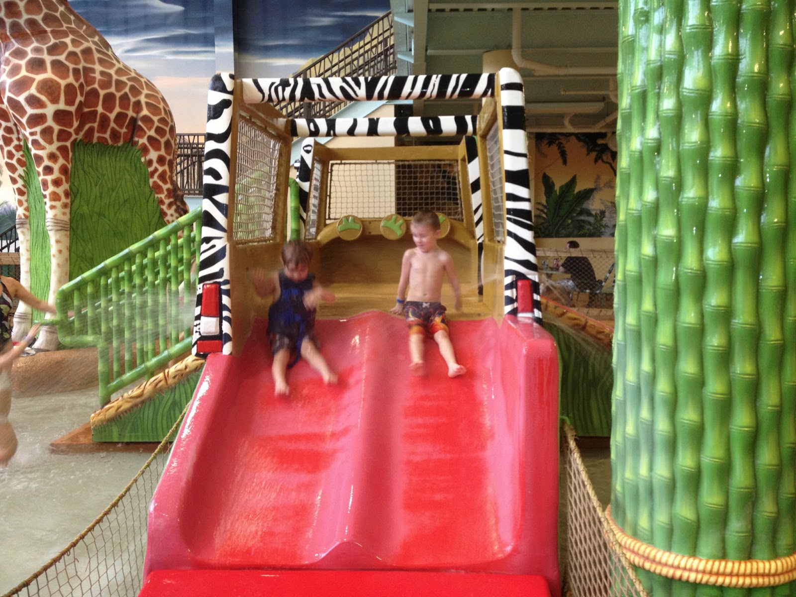 Morning Coffee and Crayons: Grandma Mary's Birthday at Kalahari Water Park