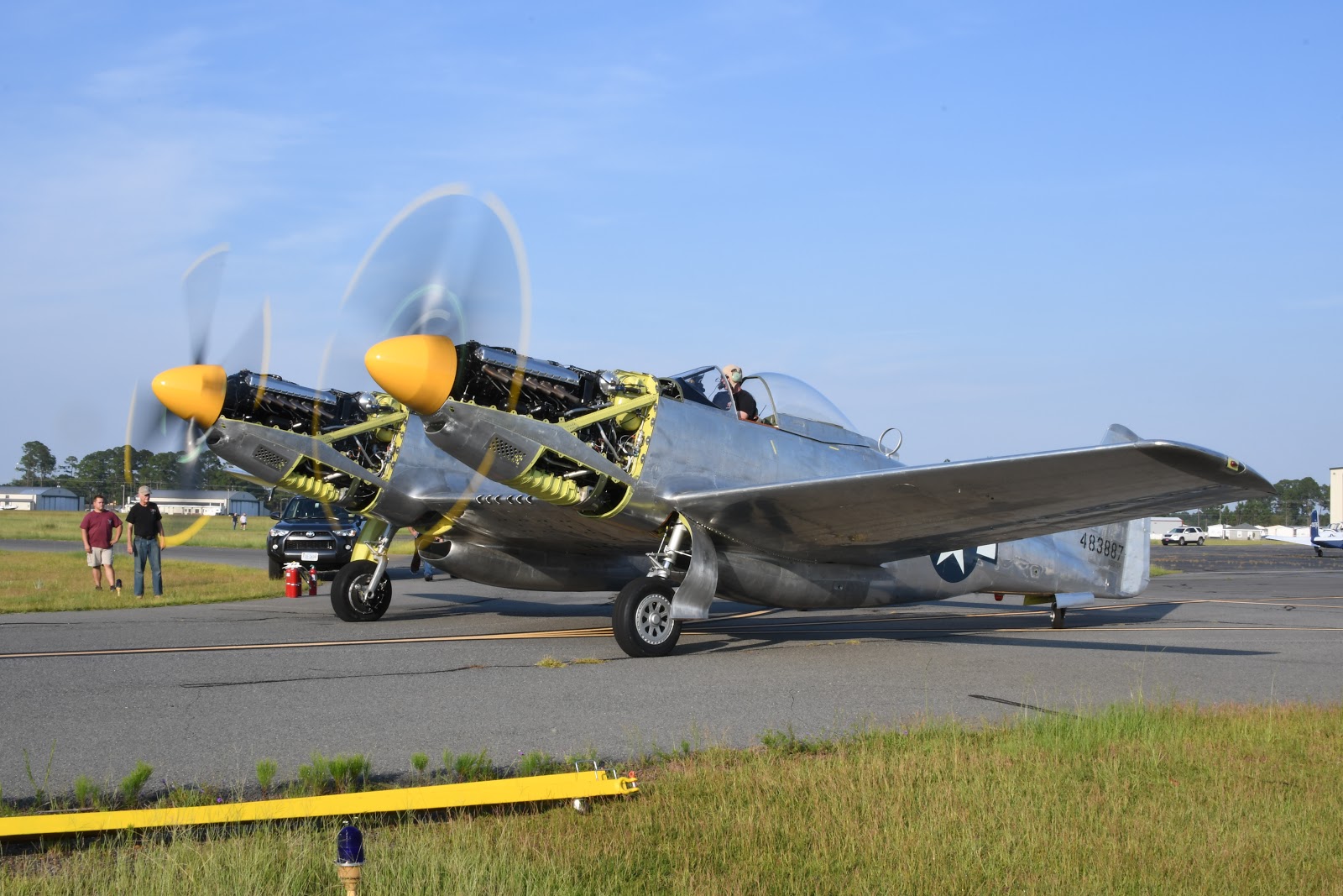 XP-82 Twin Mustang Project: August XP-82 Twin Mustang Update