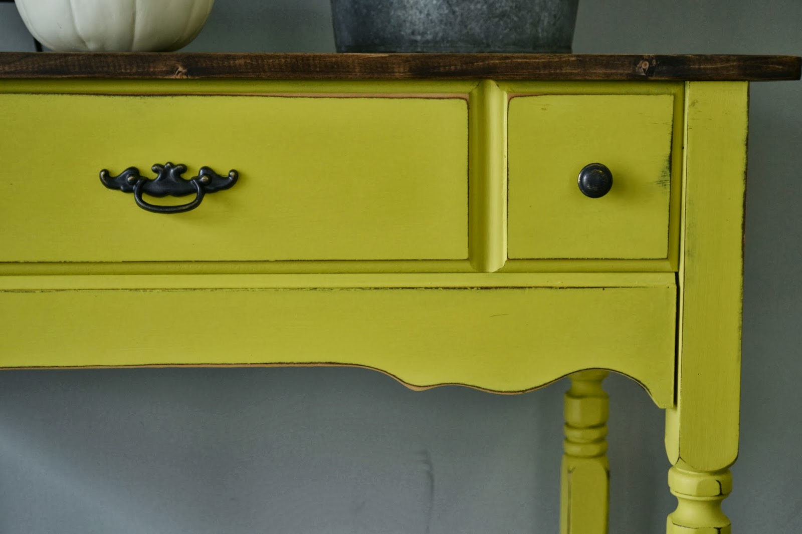 Funky Junk: English Yellow Table