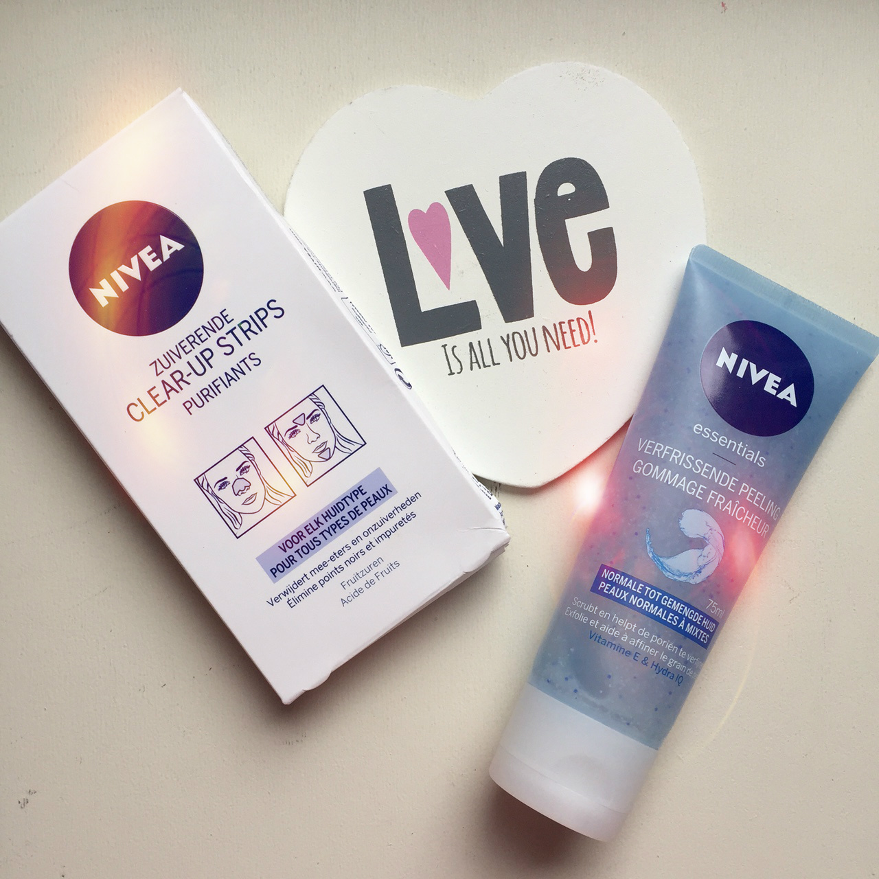 Nivea : Opération cocoon : étape 1 " Faites peau neuve " ♥