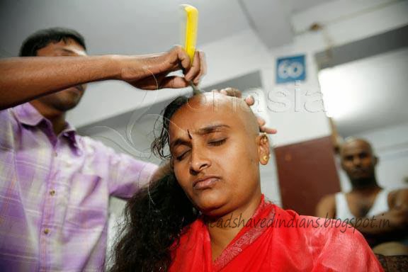Head Shaved Indians: Indian Women Tonsure at the Temple