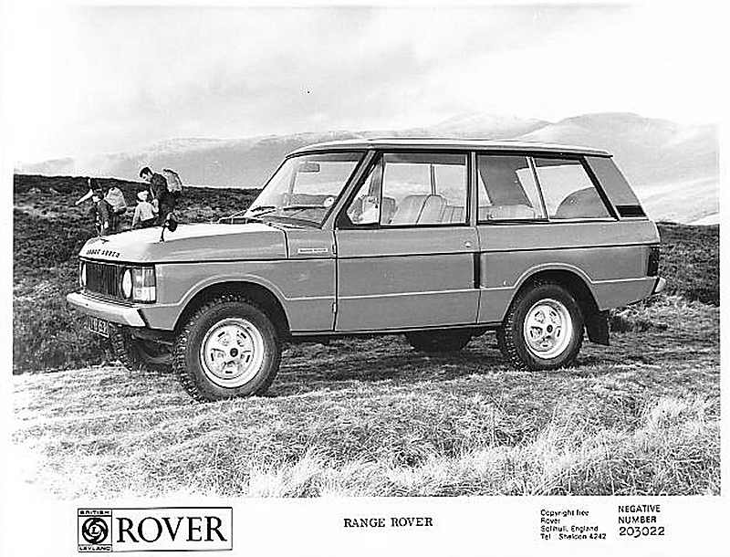 RANGE ROVER the first generation: RANGE ROVER | 1970