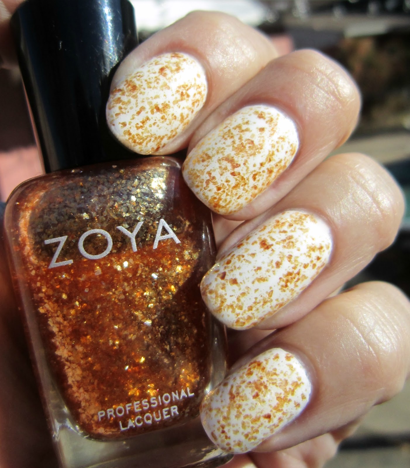 Layering With Zoya Purity And Maria Luisa