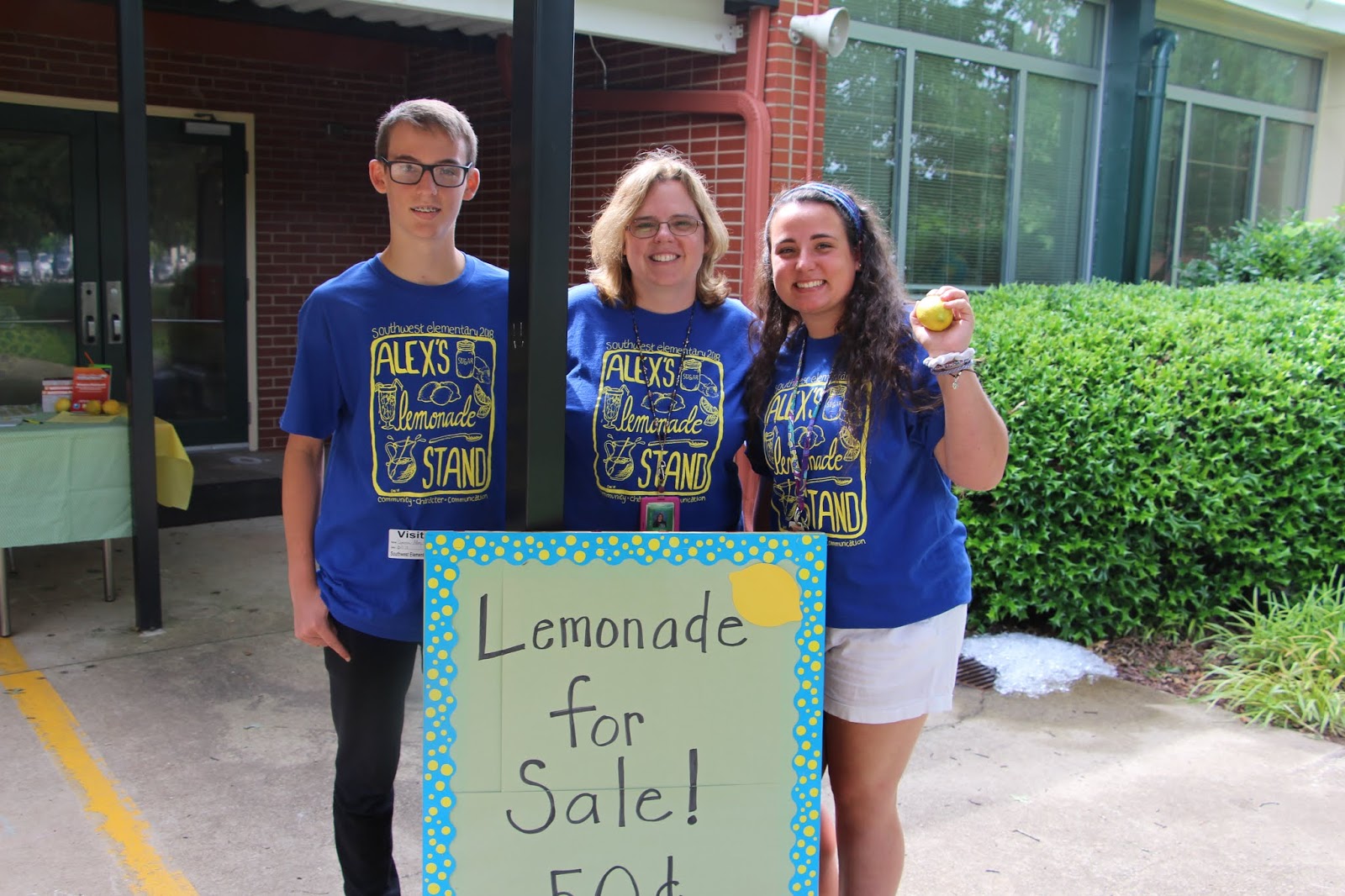 Your Permanent Record: Alex's Lemonade Stand at Southwest Elementary
